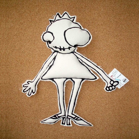 Items similar to The Canvas Diva Inner Child Doll on Etsy