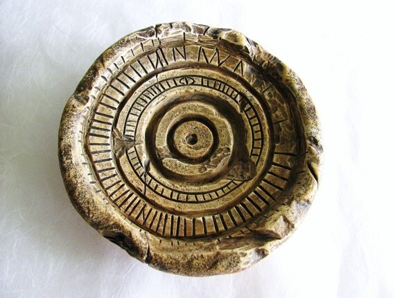 Items similar to Ancient Qumran Sundial or Calendar on Etsy