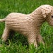 Labrador Dog Toy Knitting Pattern PDF