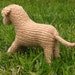 Labrador Dog Toy Knitting Pattern PDF