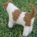 Jack Russell Dog Knitting Pattern PDF