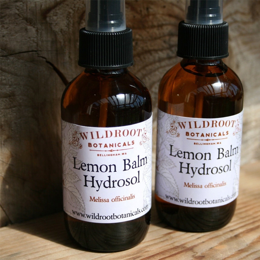 Lemon Balm Hydrosol/Floral Water by wildroot on Etsy
