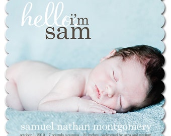 hi birth announcement hello baby baby boy announcement baby