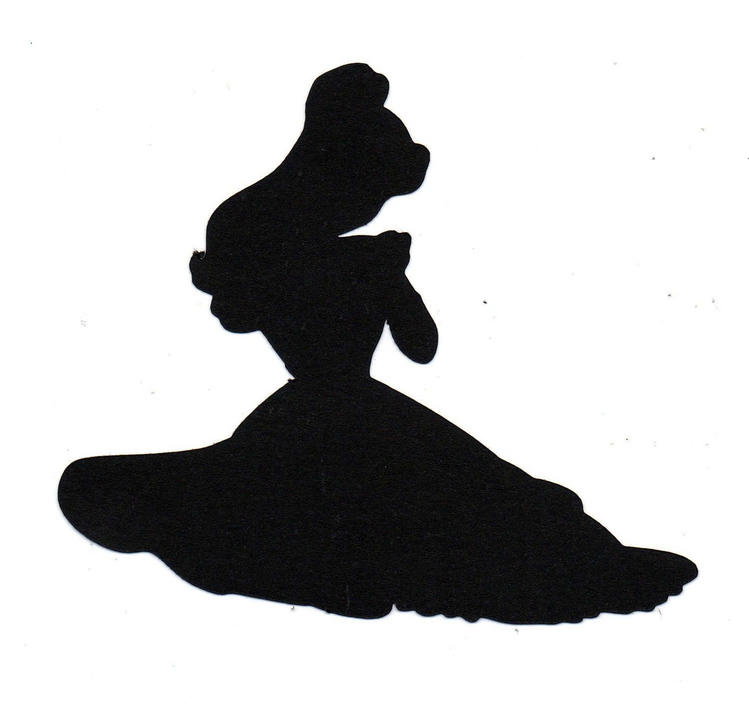 Princess BRIDE Silhouette die cut for by simplymadescrapbooks