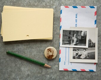 Popular items for card catalog cards on Etsy