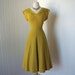 vintage 1940s dress ...designer justin mccarty dallas golden