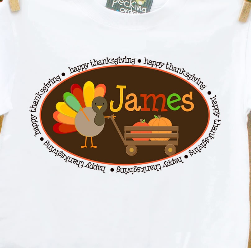 boy thanksgiving personalized shirt perfect tshirt for all