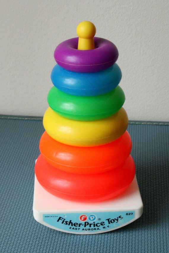 Vintage Fisher-Price Stacking Toy