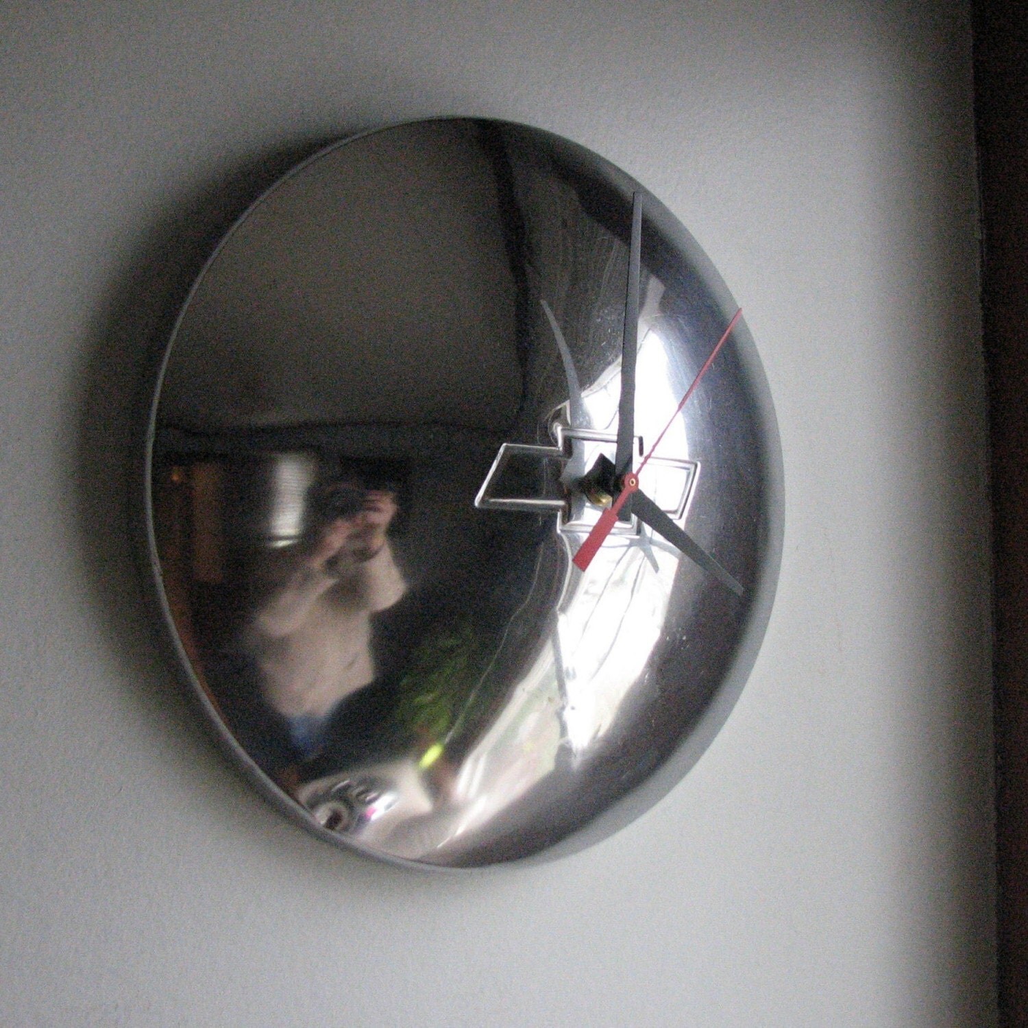 1950's Chevy Hubcap Clock