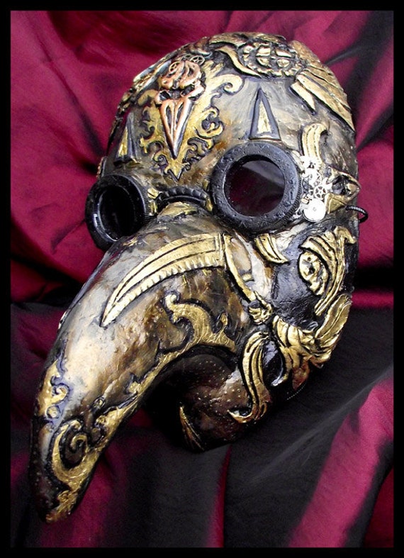 Steampunk Plague Doctor Mask
