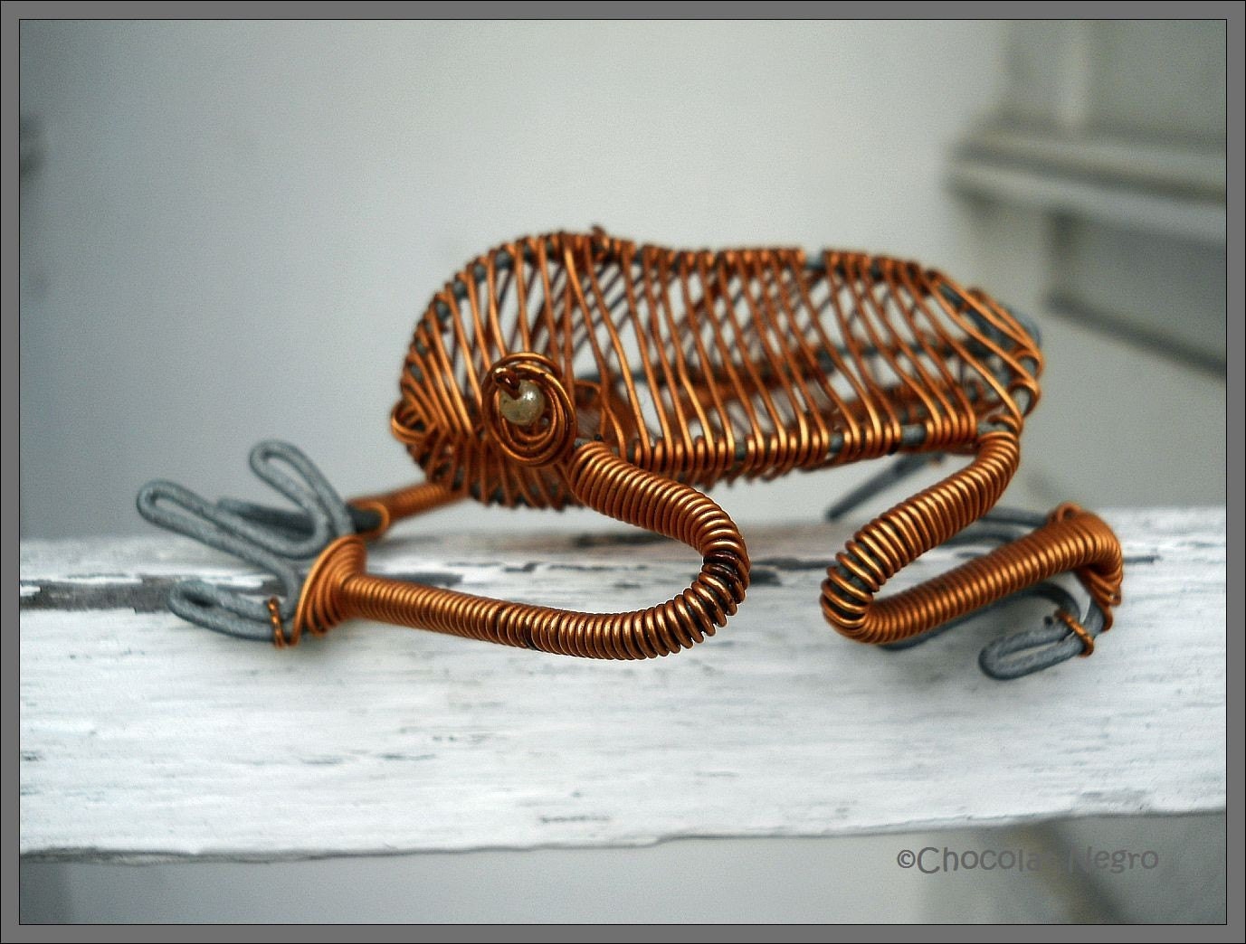 Frog Wire Art