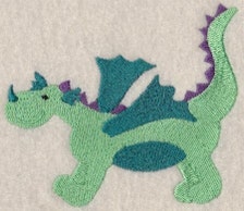 Dragon Embroidery Design