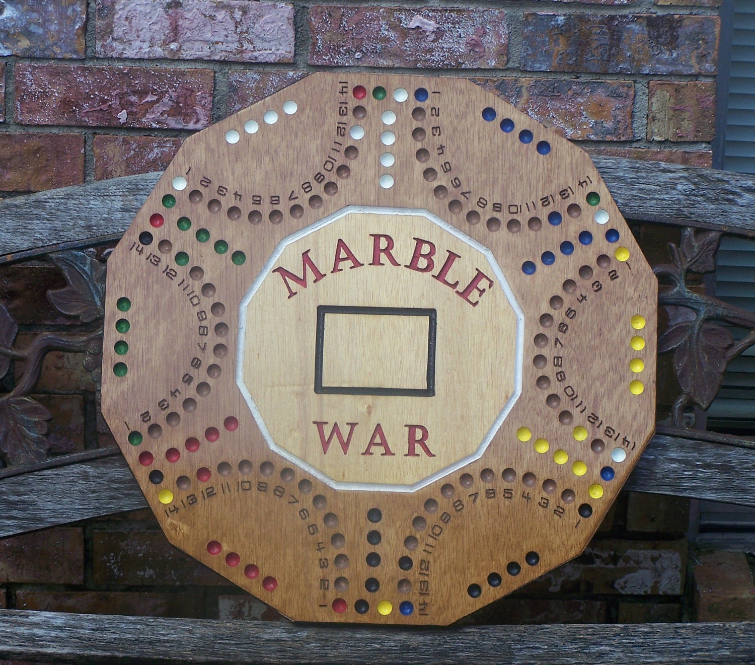 Marble Chase Board Game Rules