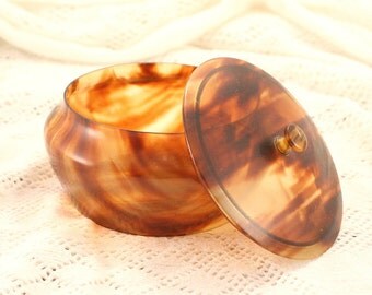 Popular items for tortoise shell box on Etsy