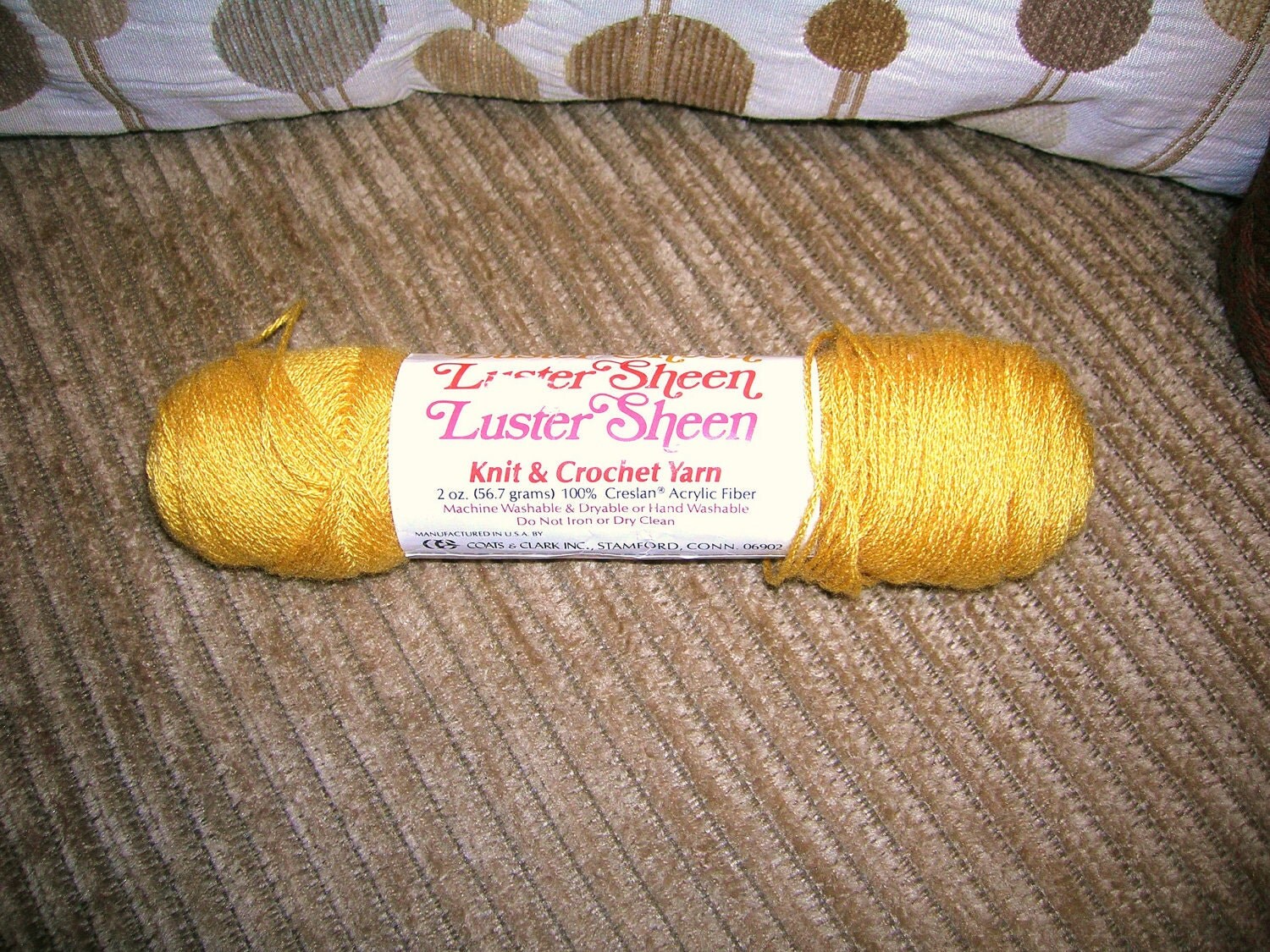Knit and Crochet Yarn Luster Sheen 2oz. by LeNidDuMerleHandKnit