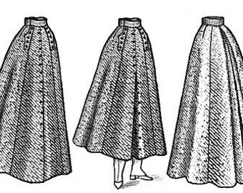 Split riding skirt | Etsy