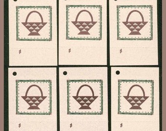 Perforated hang tags | Etsy