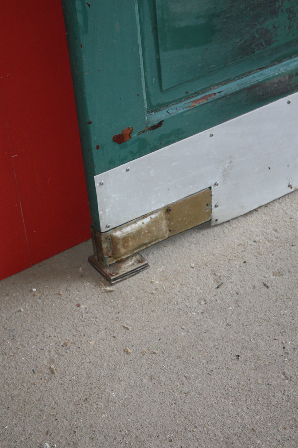 Rare Vintage Style Butler/Pantry Swinging Door With Hardware