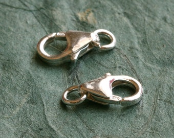 Sterling Silver Crimp Beads 2mm Heavy Duty Select Pack Size