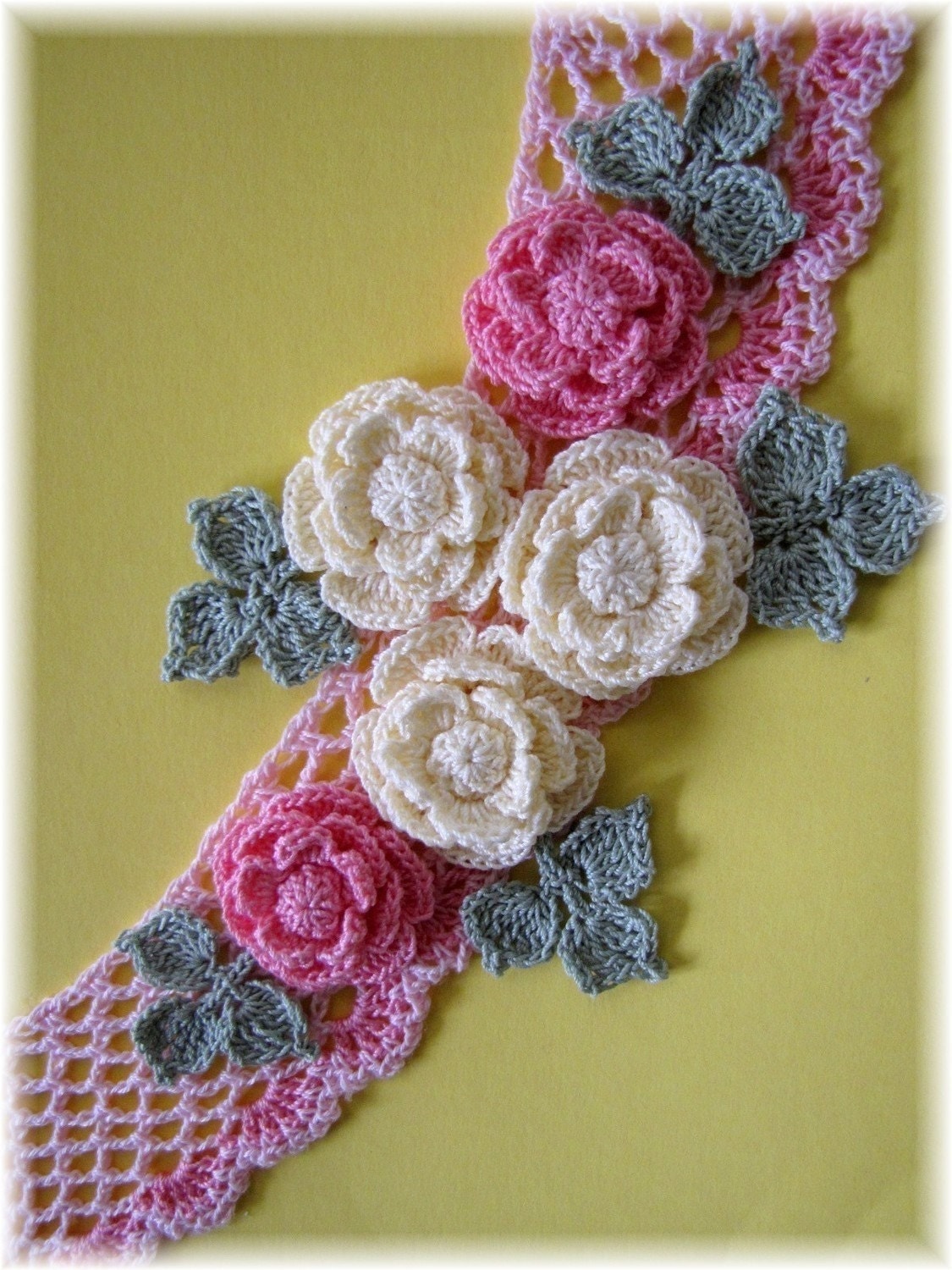 PDF Crochet Pattern Angel of Love Doily