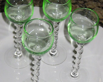 Cordial glasses | Etsy