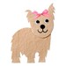 Yorkie Applique Template Yorkshire Terrier Dog by AngelLeaDesigns