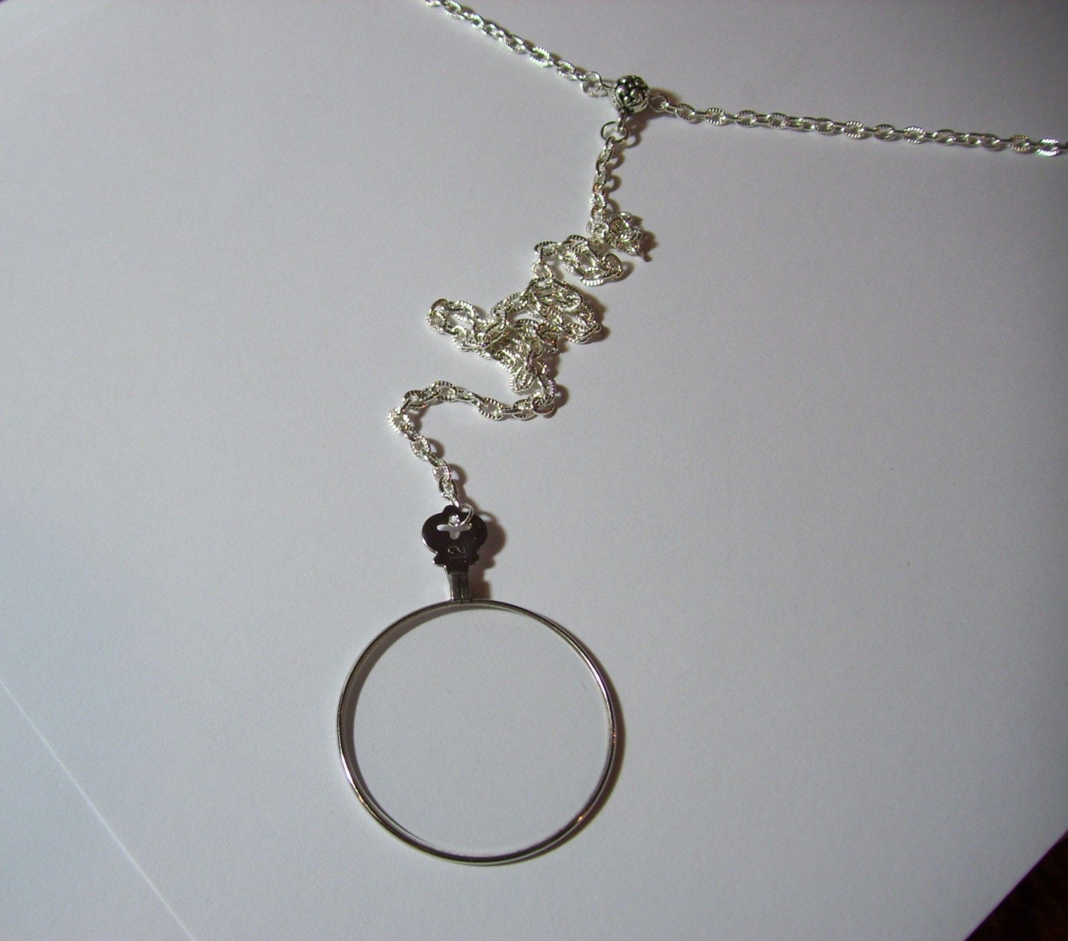 Vintage MONOCLE Circa 1900 Antique Silver Optical by LondonsGate