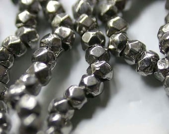 Steel cut beads | Etsy