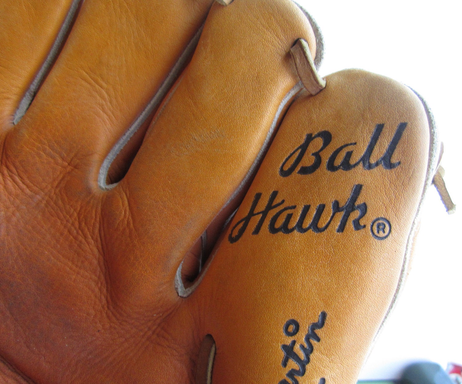 Vintage Wilson A2190 Ball Hawk Baseball Mitt Glove Billy