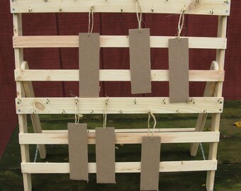 Craft show display folding shelf by Wudls on Etsy