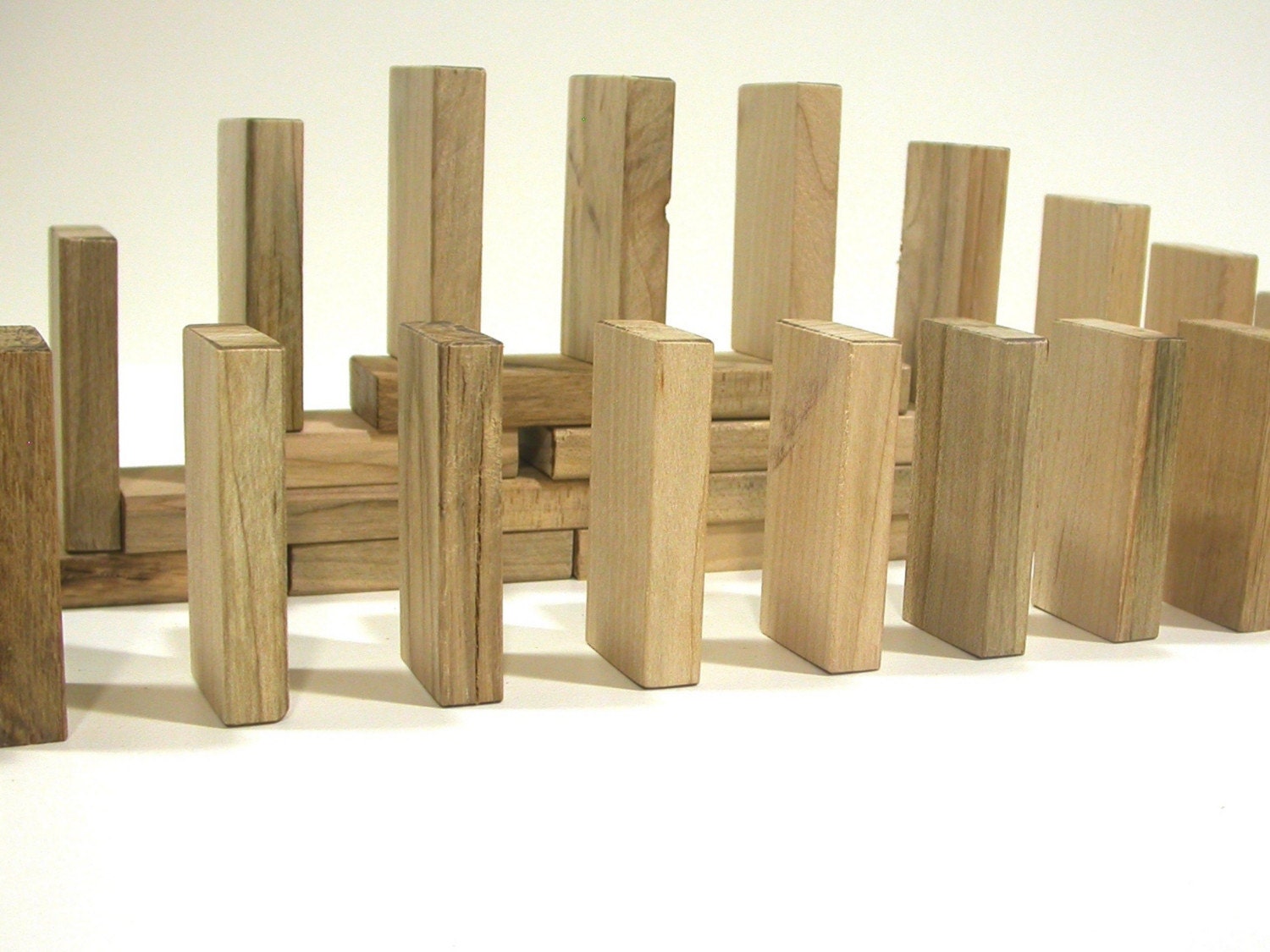 Wood Domino Blocks Handmade from Recycled Wood Pallets 80