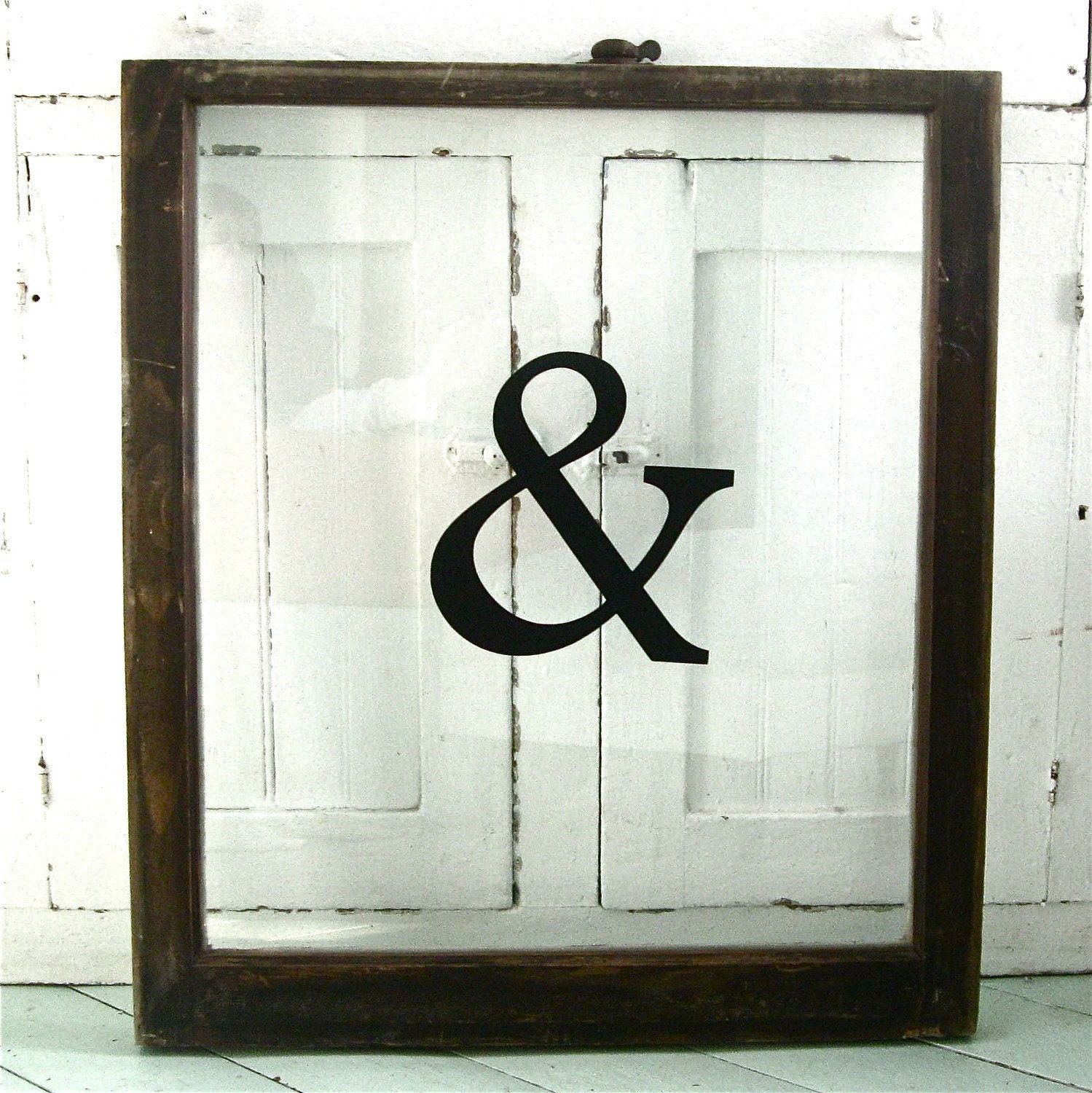 Vintage Monogram & Window