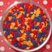 Primary Colored Mickey Mouse Sprinkles 4 oz Primary
