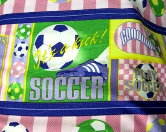 Popular items for soccer fabric on Etsy