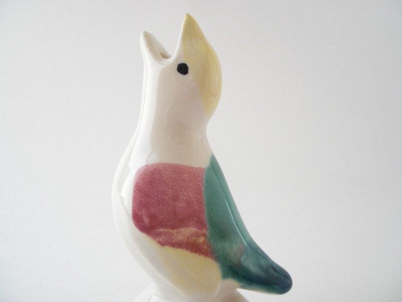 Vintage Porcelain PIE BIRD for the Baker