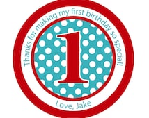 Popular items for polka dot labels on Etsy