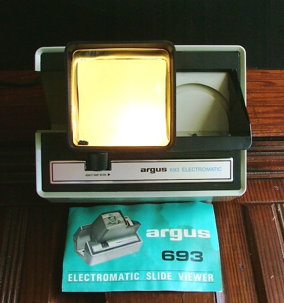 Vintage Argus 693 Electromatic Slide Viewer