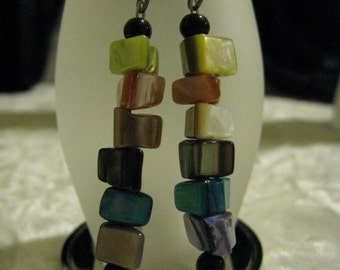 Items similar to SALE Multi colored shell necklace,shell necklace,multi ...