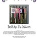 Doll Mei Tai PDF pattern by purplelizarddesign on Etsy