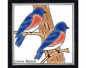 Hand Painted Besheer Art Tile Wall Plaques by BesheerArtTile