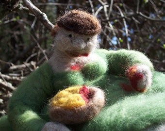 Unique needle felted people related items | Etsy