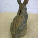 Antique Cast Iron Bunny Bank