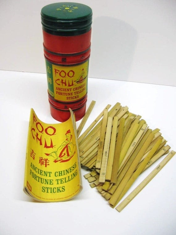 Foo Chu Ancient Chinese Fortune Telling Sticks | Walk Memory Lane