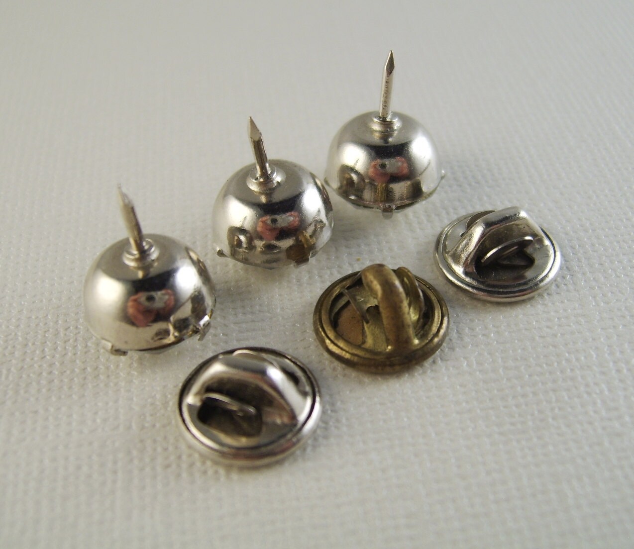 Vintage Rhinestone Pins Clutch Tac Pins Hat Pins Lot