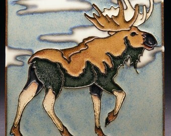 Moose tile | Etsy