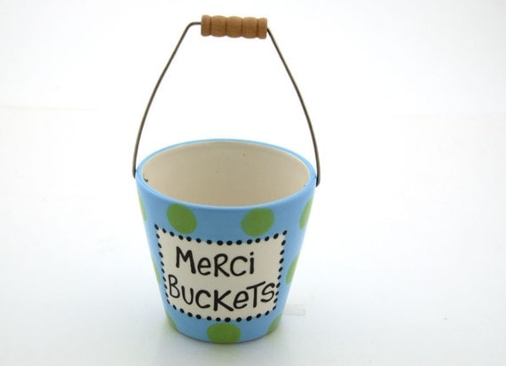 Merci Buckets Thank You Gift by LennyMud on Etsy