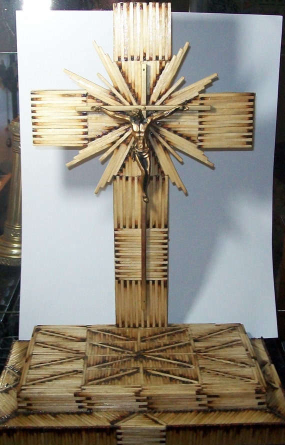 Burnt Matchstick Crafts