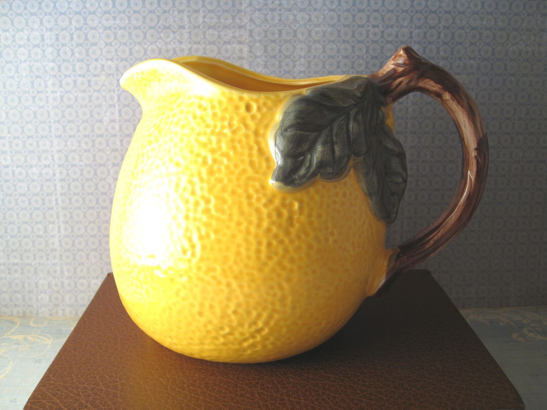 Lemon Pitcher by autumnalways on Etsy