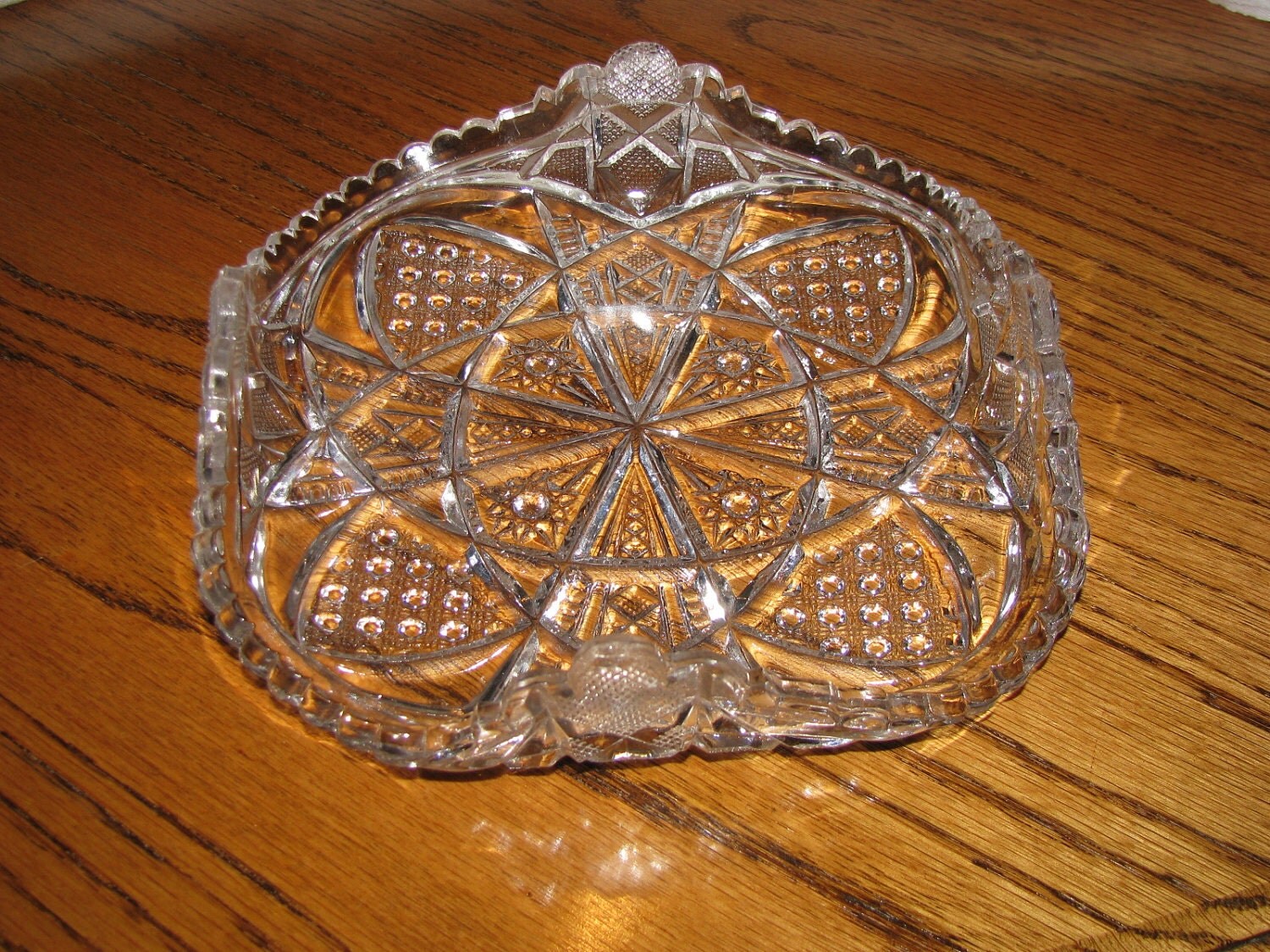 Vintage Antique Glass Square Dish Plate Antique Crystal – Haute Juice