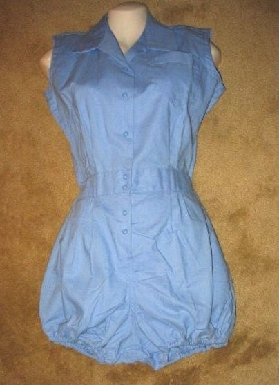 Vintage School athletic Gym Suit. Never worn. School Bloomers.
